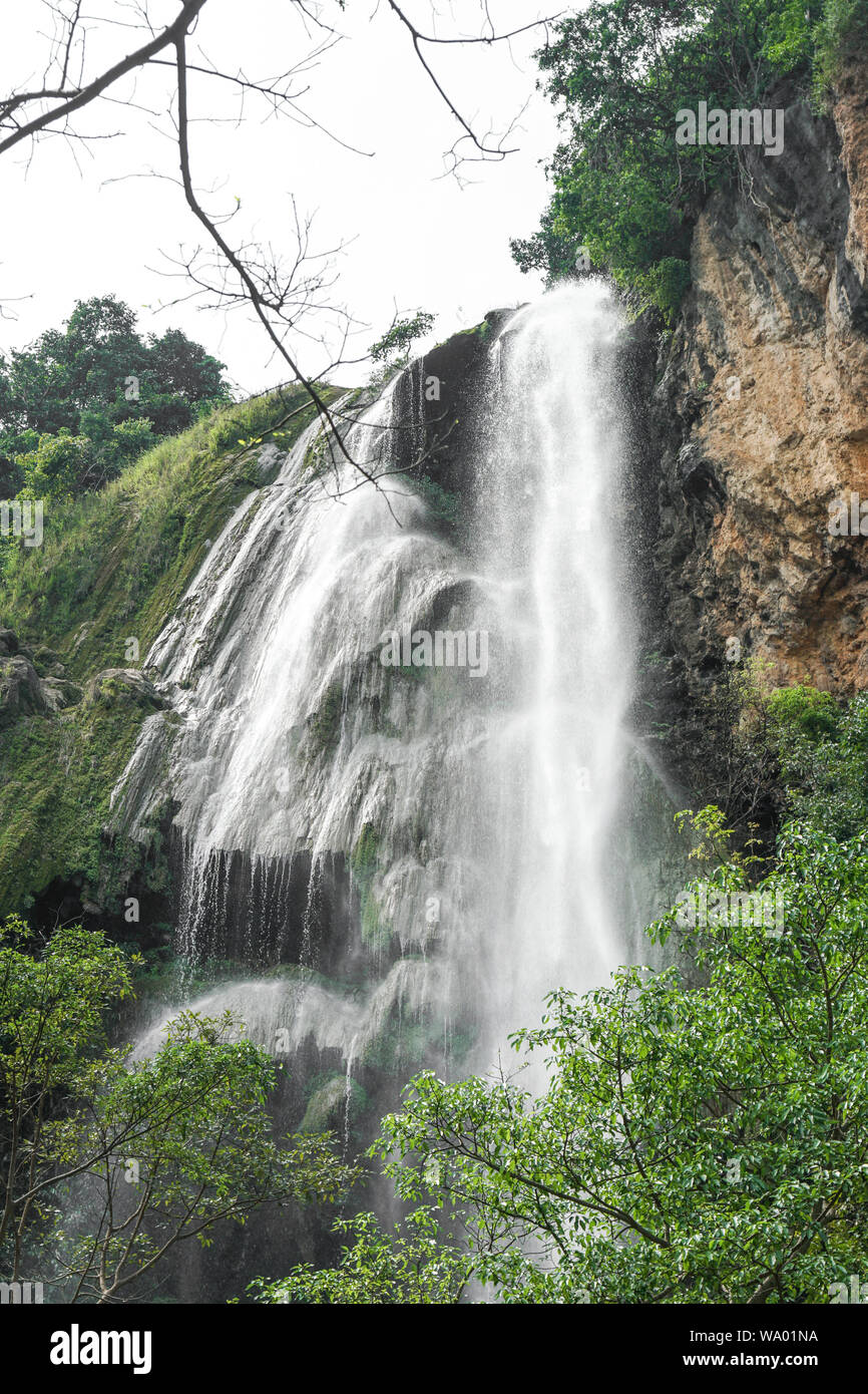 Erawan National Park, Located on West Thailand in the Tenasserim Hills ...