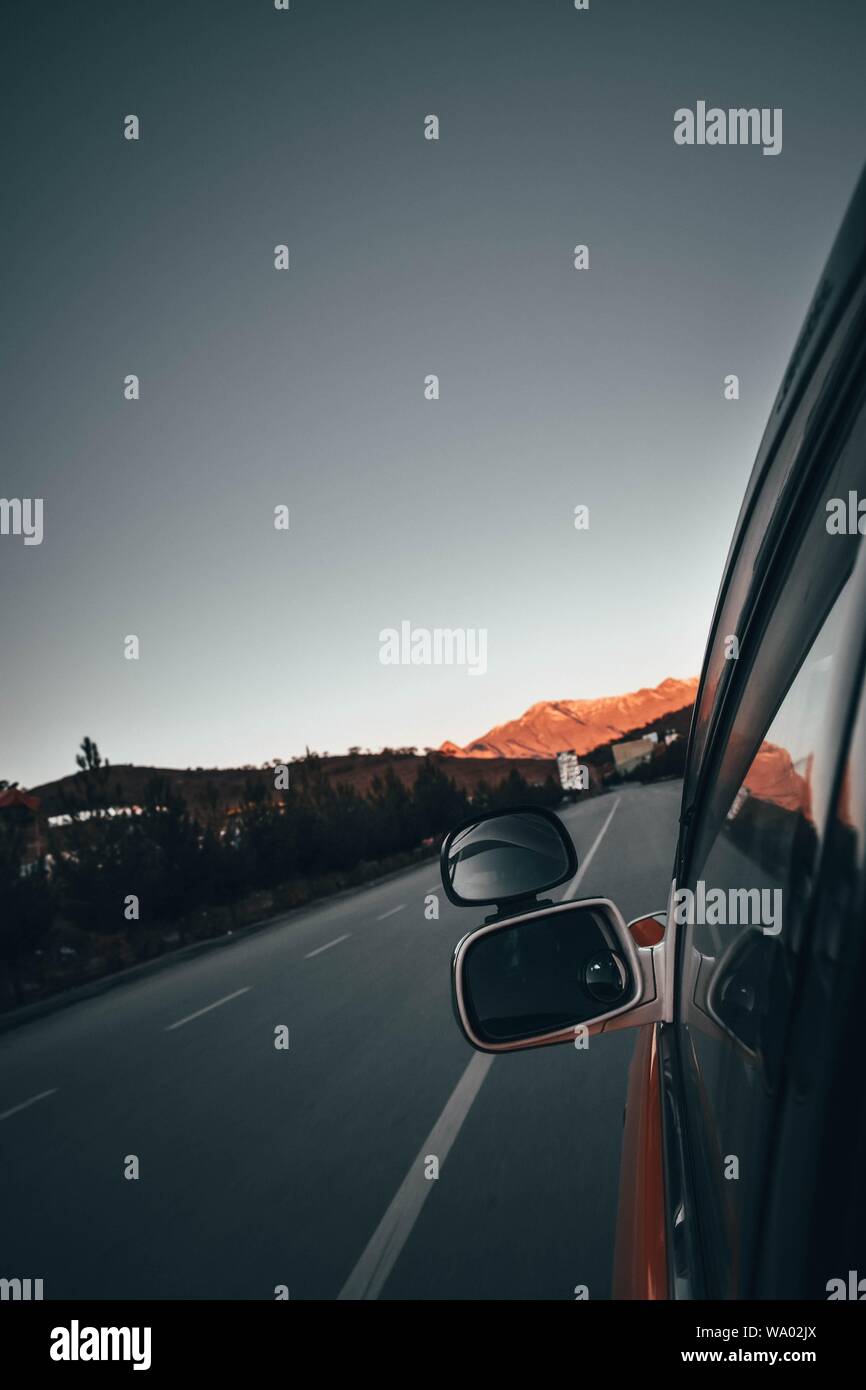 Car isolated side angle hi-res stock photography and images - Alamy