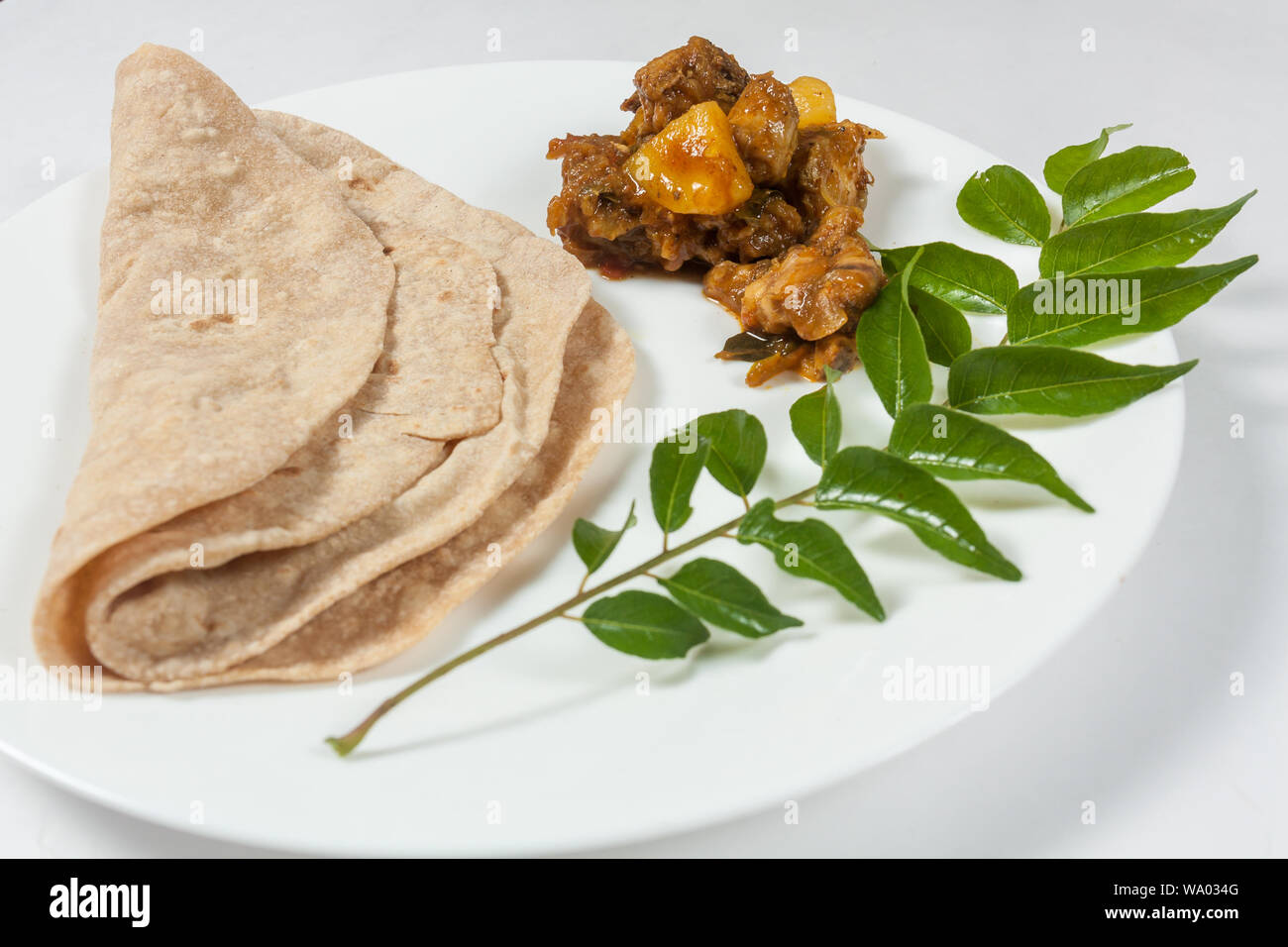 Chapati curry hi-res stock photography and images - Alamy