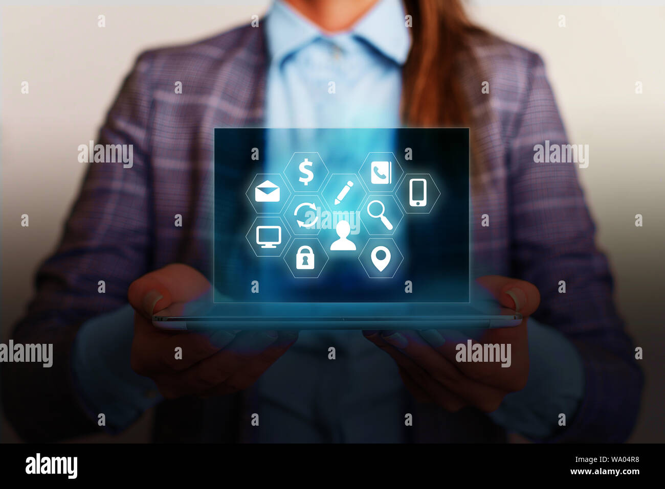 Social network, Chatting and messaging concept chat box. Contact ...