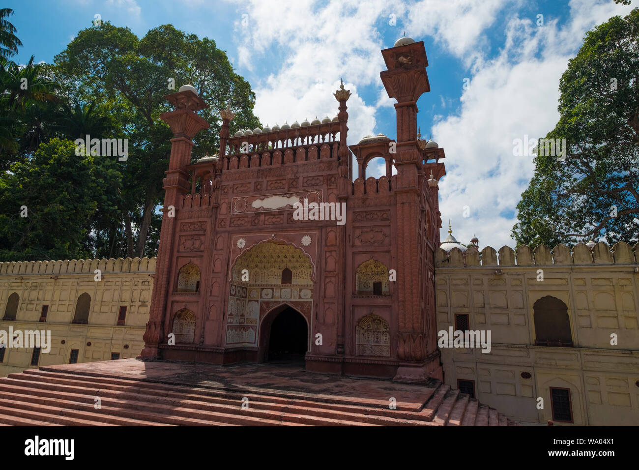 A scale model of the Badshahi Mosqueat in Pakistan at the Islamic ...