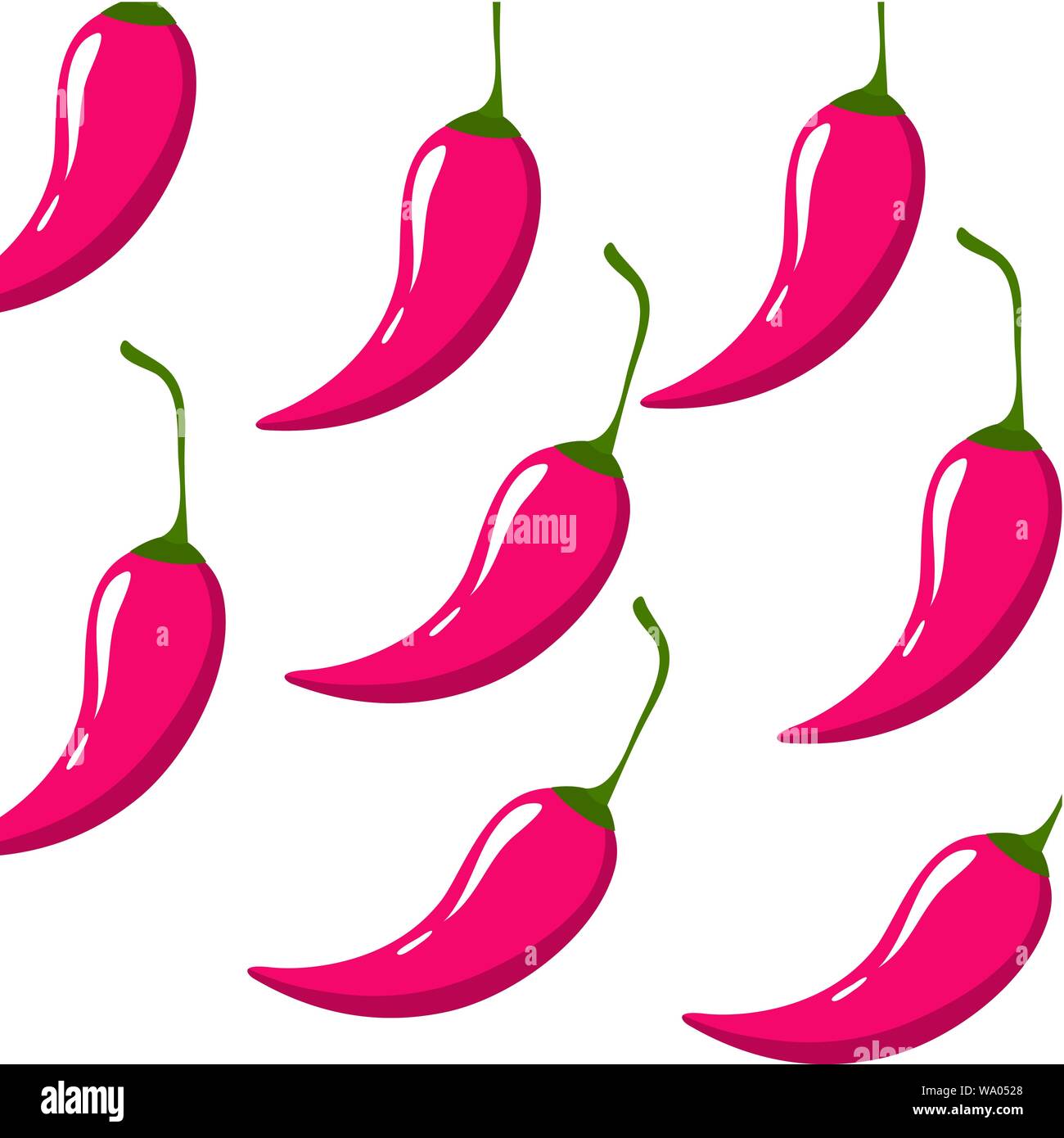 pattern of peppers mexican isolated icon Stock Vector Image & Art - Alamy