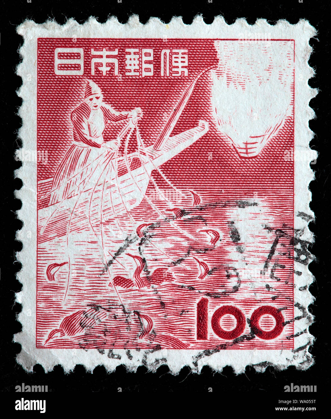 Postage stamp japan hi-res stock photography and images - Alamy