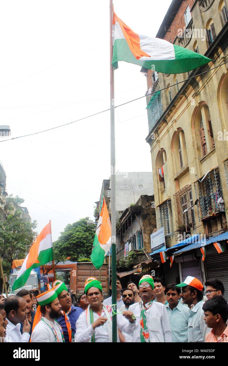 Indian national congress party flag hi-res stock photography and images ...
