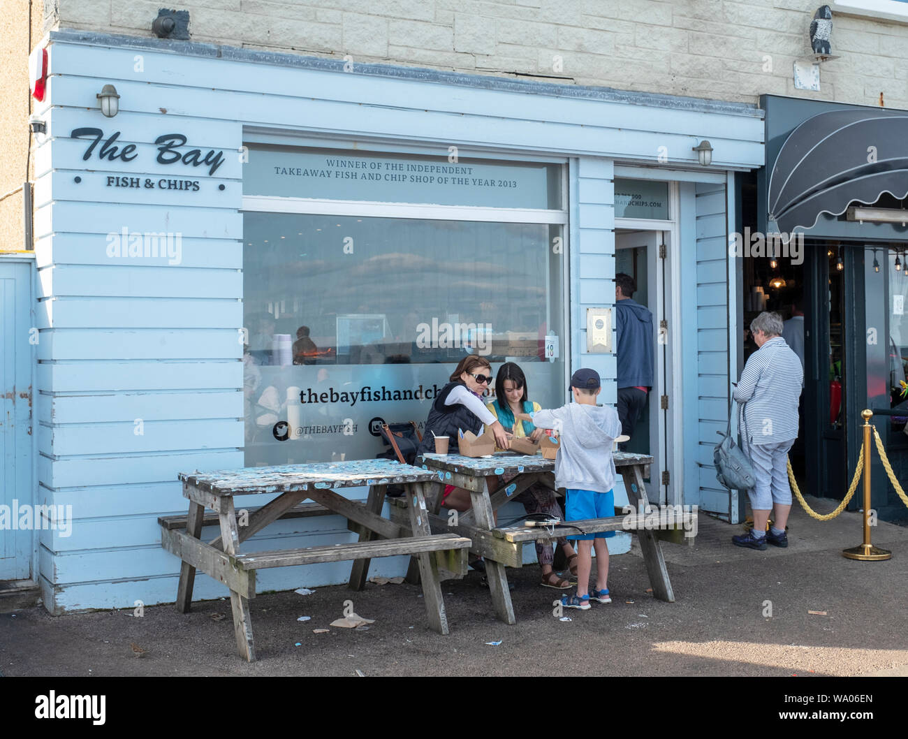 Scottish fish and chip shop hi-res stock photography and images - Alamy
