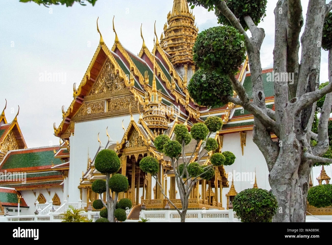 Bangkok,Buddhist temples,Temple of the Emerald Buddha,Thailand,Wat Phra ...