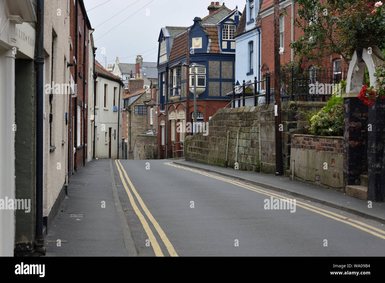 Whitby,Town Alleys and Passages Stock Photo - Alamy