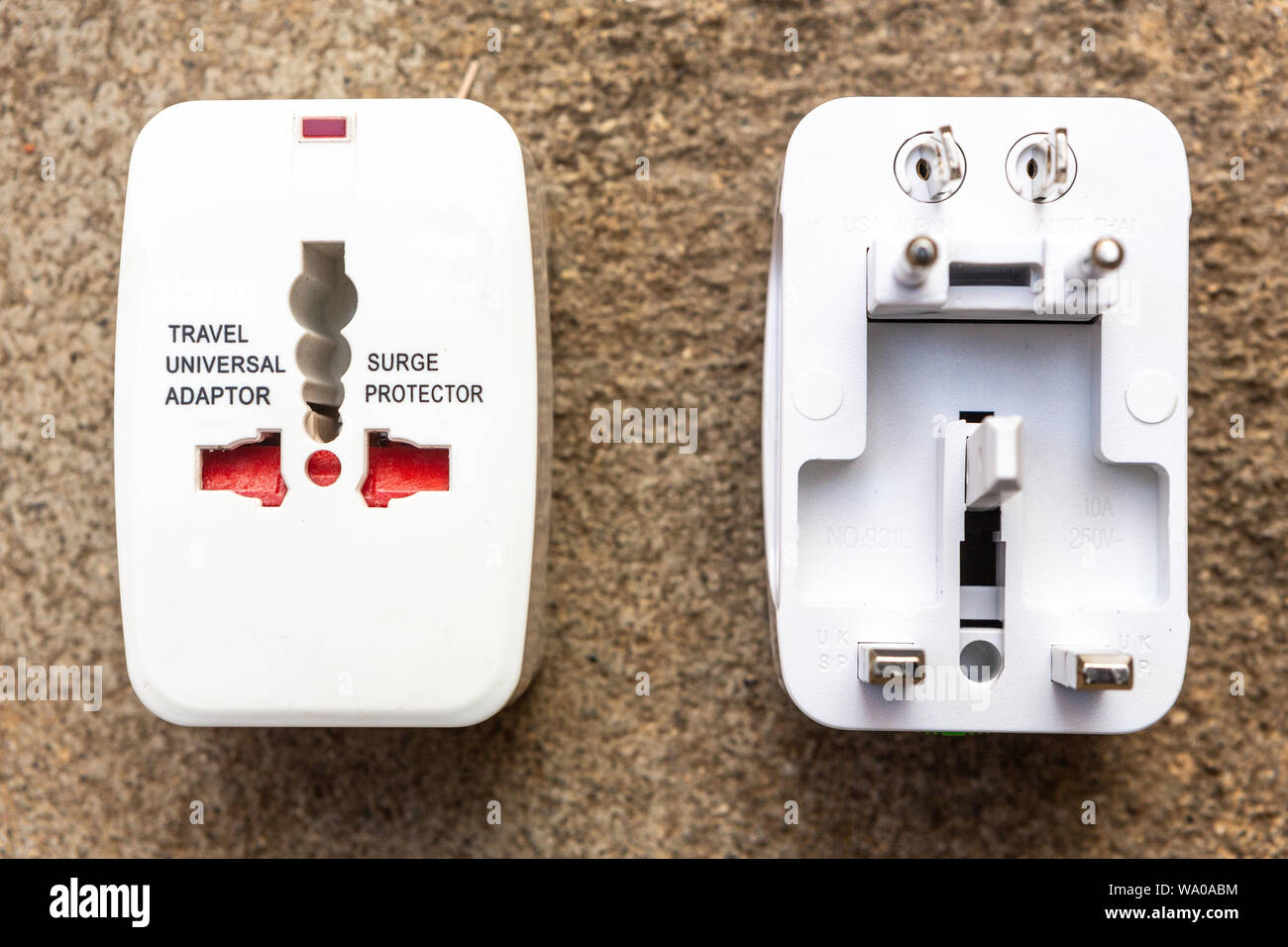 Different electric plugs world hi-res stock photography and images - Alamy