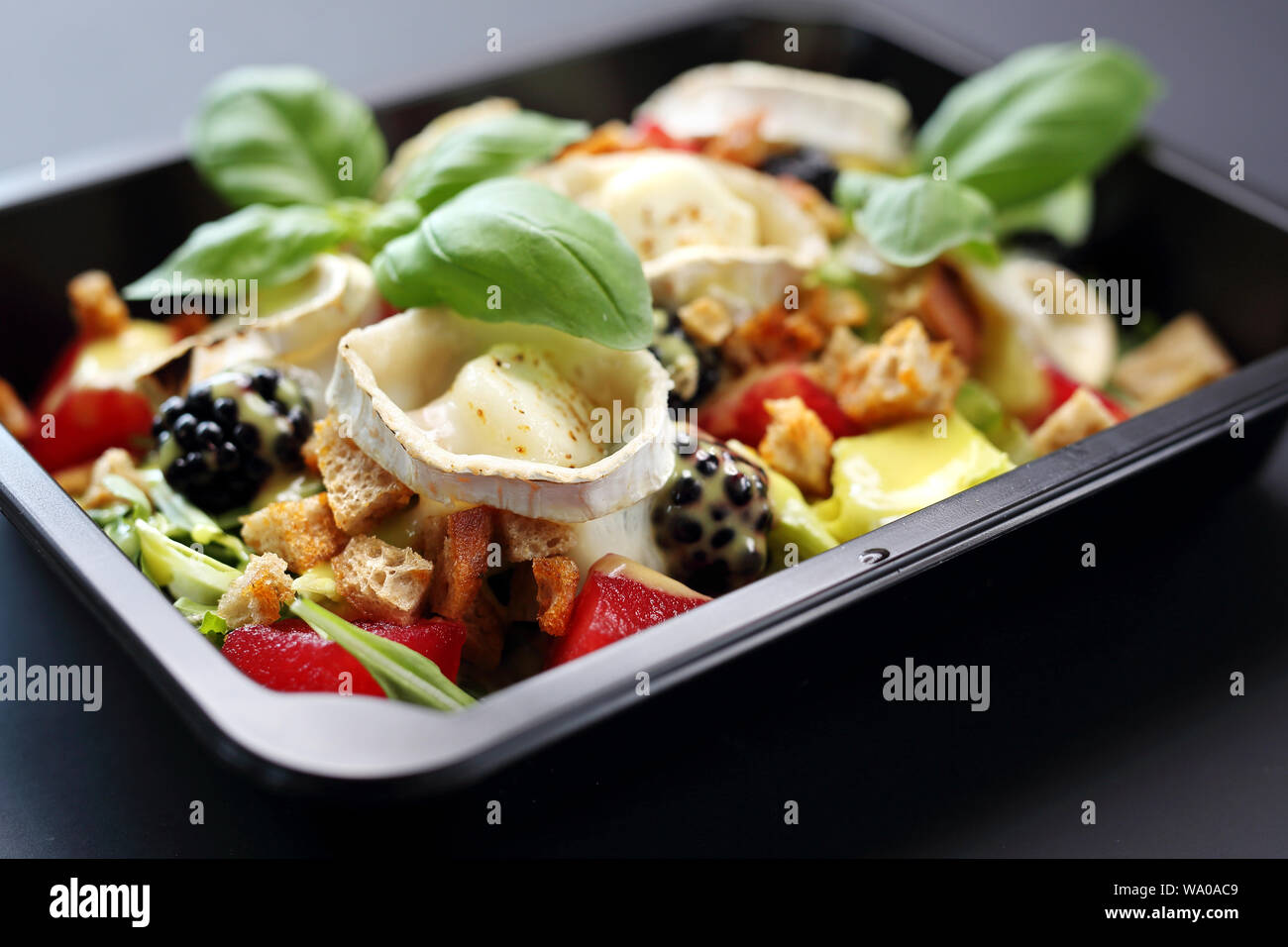 Catering. Box diet. Takeaway food in a box Stock Photo - Alamy