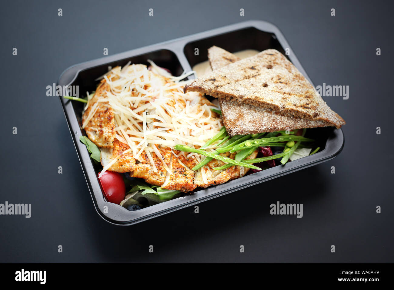 Catering. Box diet. Takeaway food in a box Stock Photo - Alamy