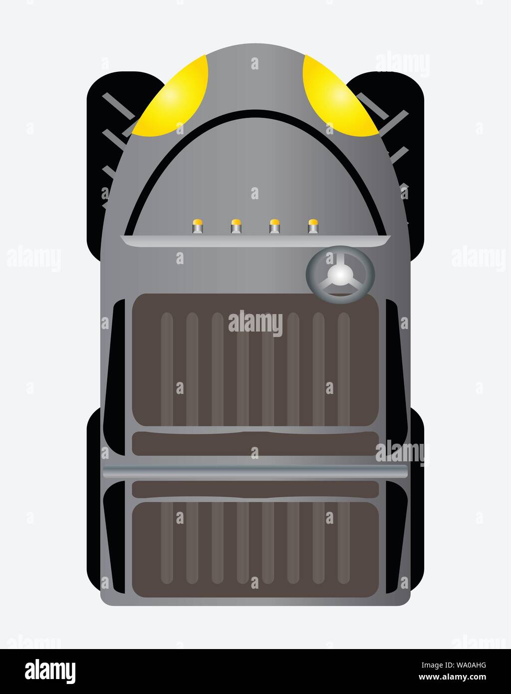 top view of golf car or golf cart Vector Stock Vector Image & Art - Alamy