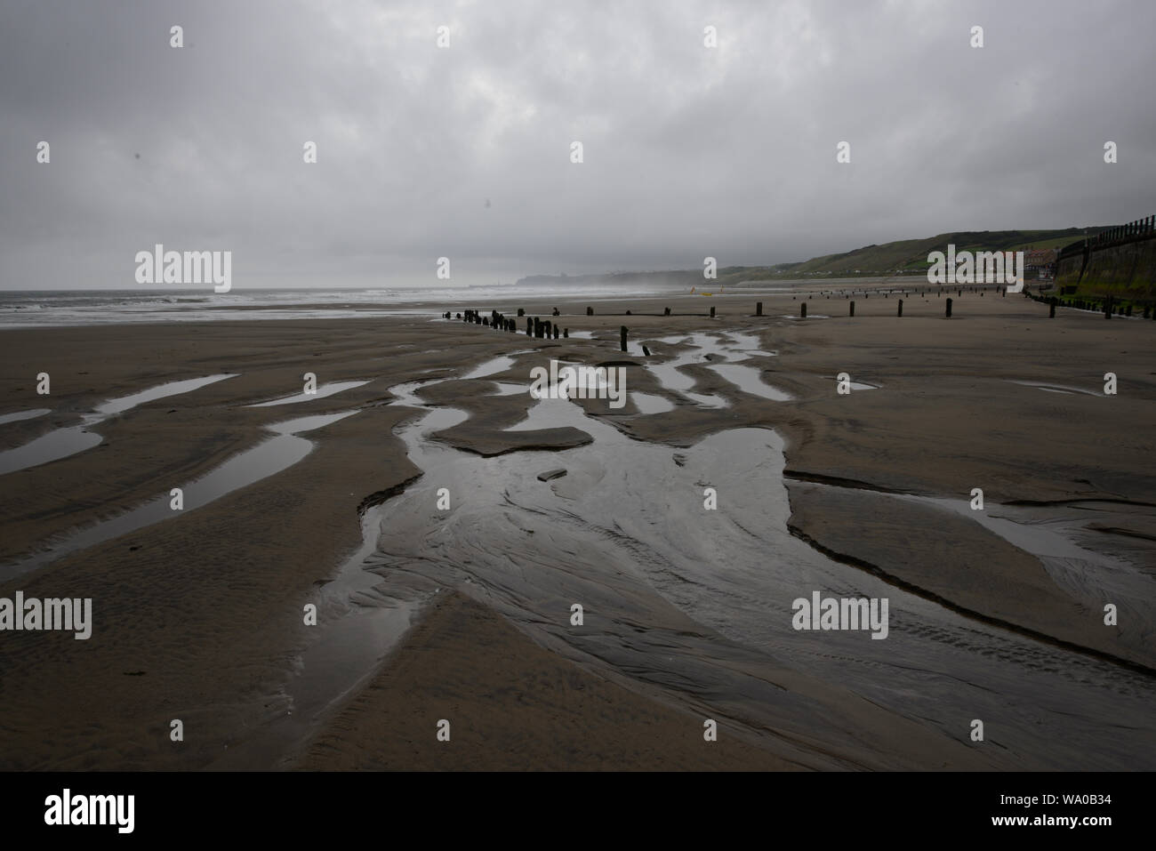Whitby caves hi-res stock photography and images - Alamy
