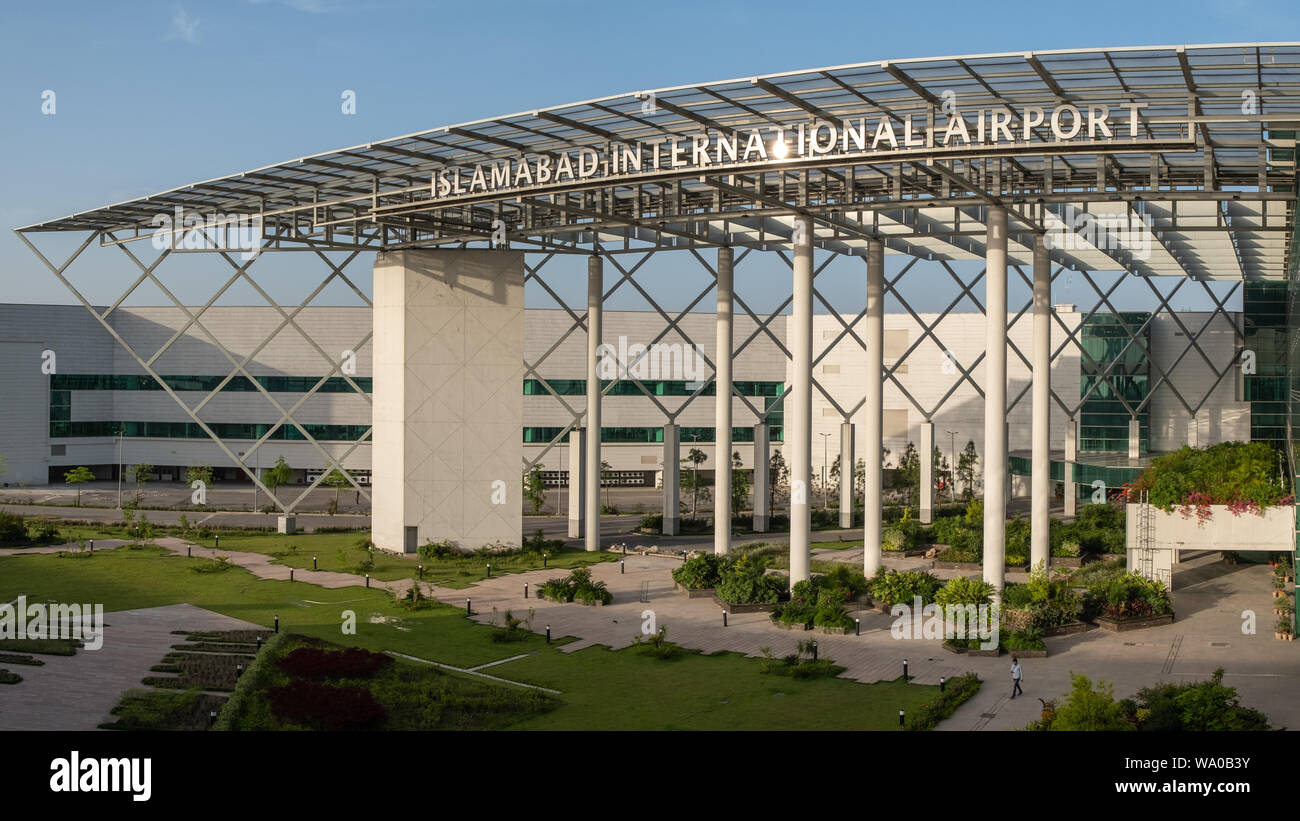 Sign of Islamabad International Airport Stock Photo - Alamy