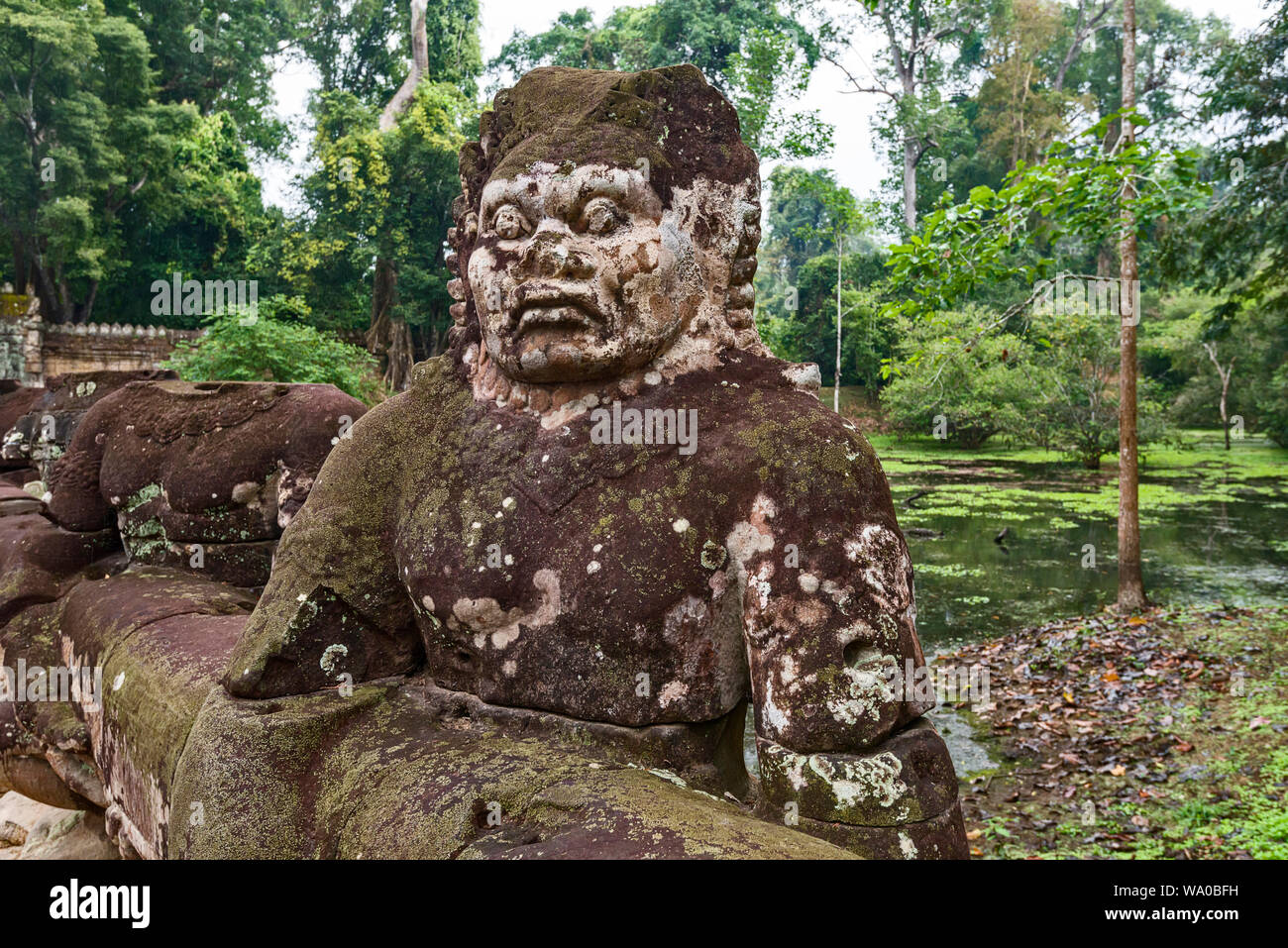 Statue of vasuki cambodia hi-res stock photography and images - Alamy