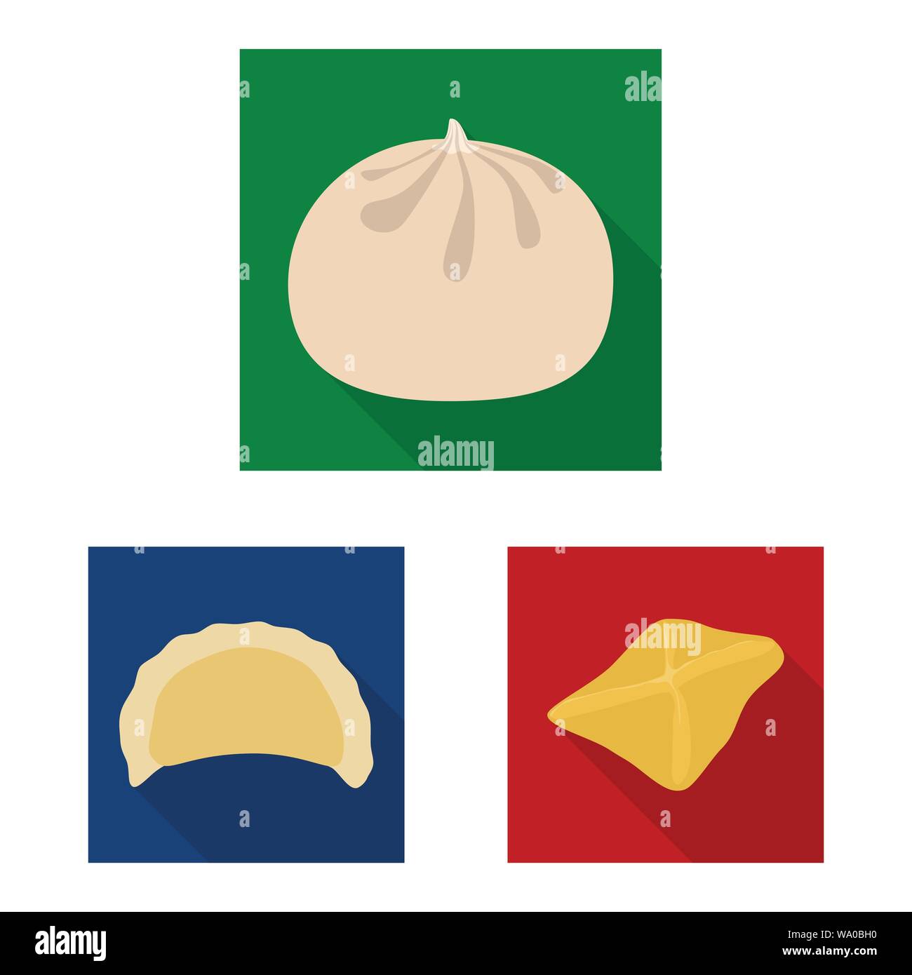 Vector illustration of products and cooking icon. Collection of ...