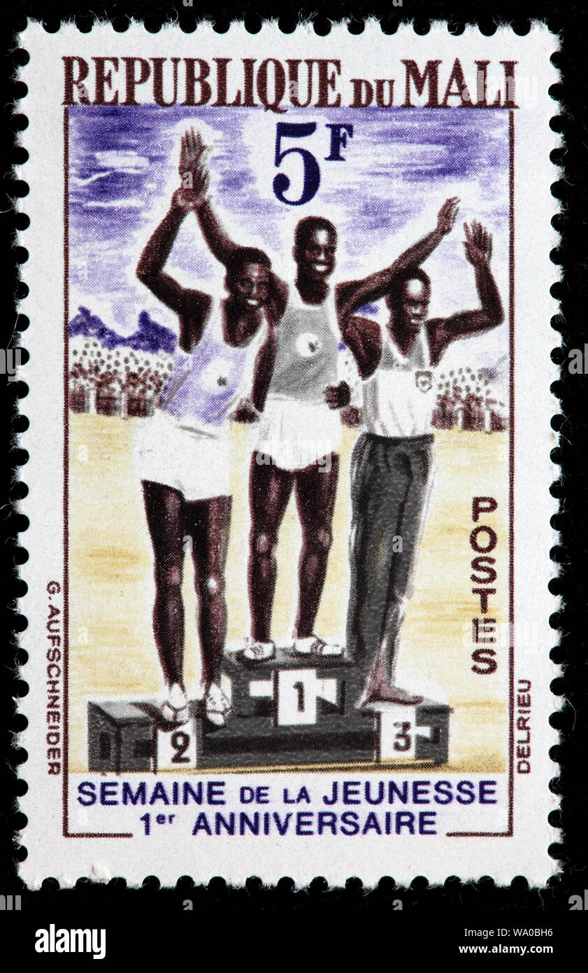 Mali postage stamp hi-res stock photography and images - Alamy