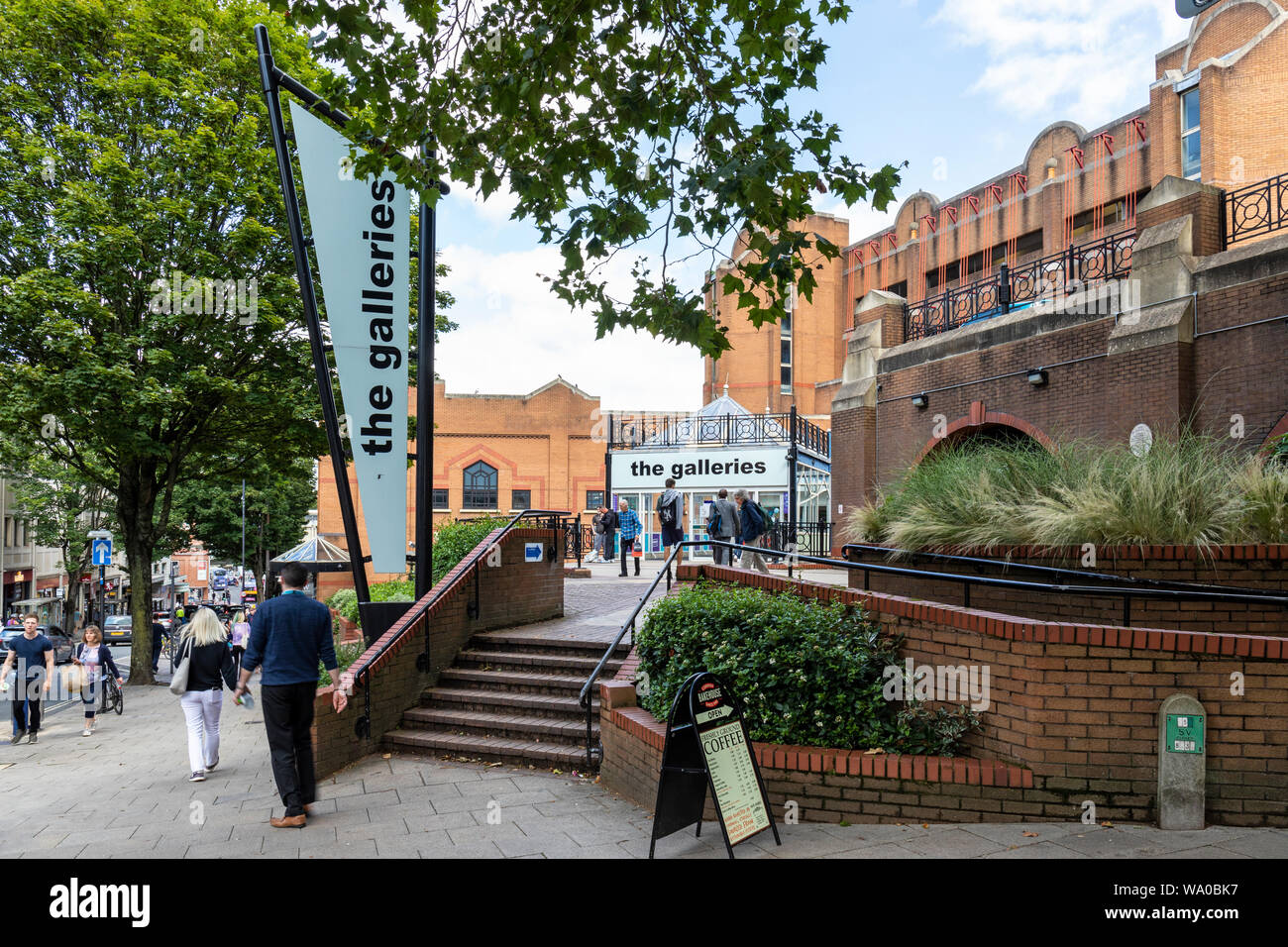 The Galleries shopping centre, Union Street, City of Bristol, England ...