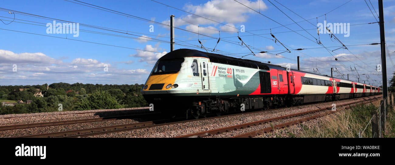 Diesel train uk railroad track lner hi-res stock photography and images ...