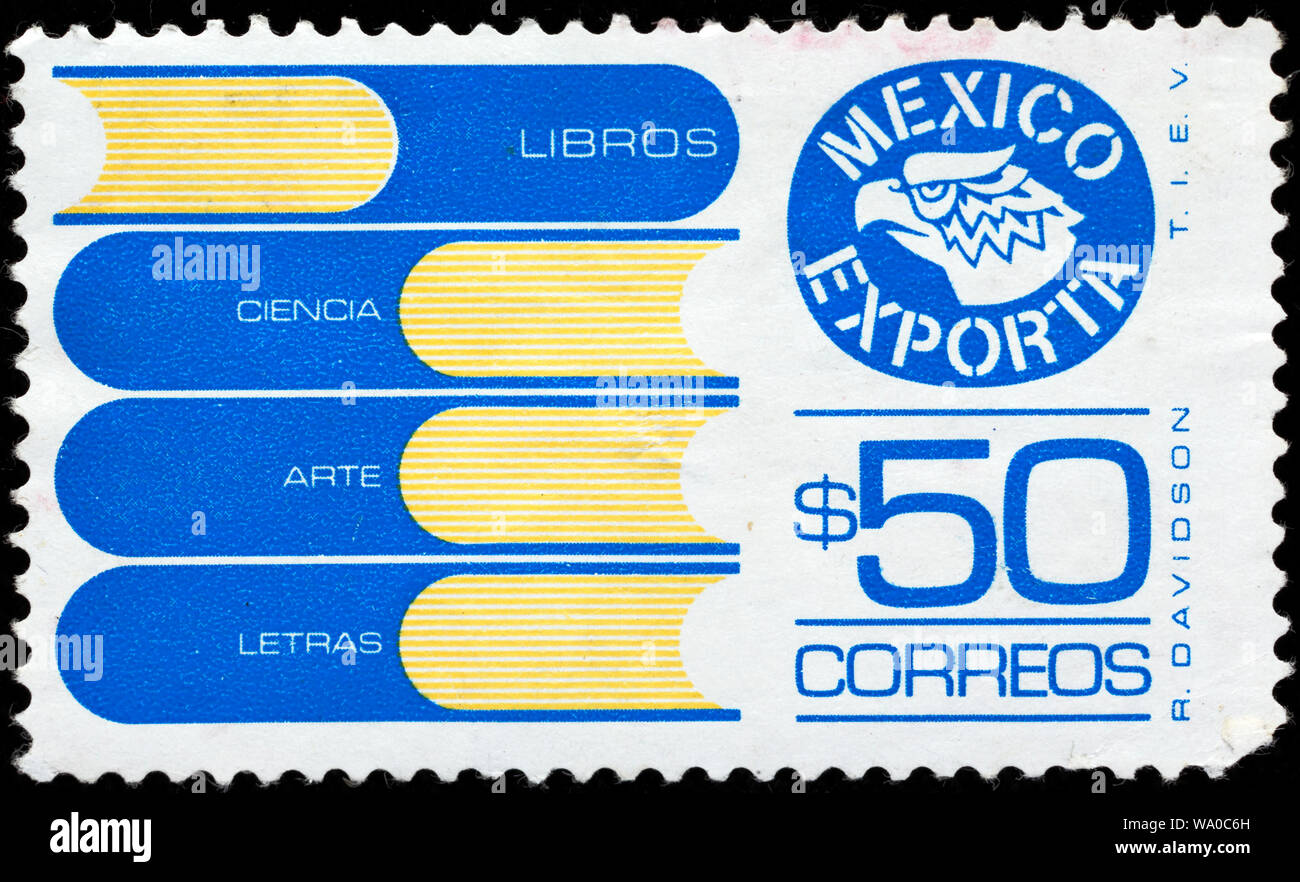 Mexican export postage stamp mexico hi-res stock photography and images ...