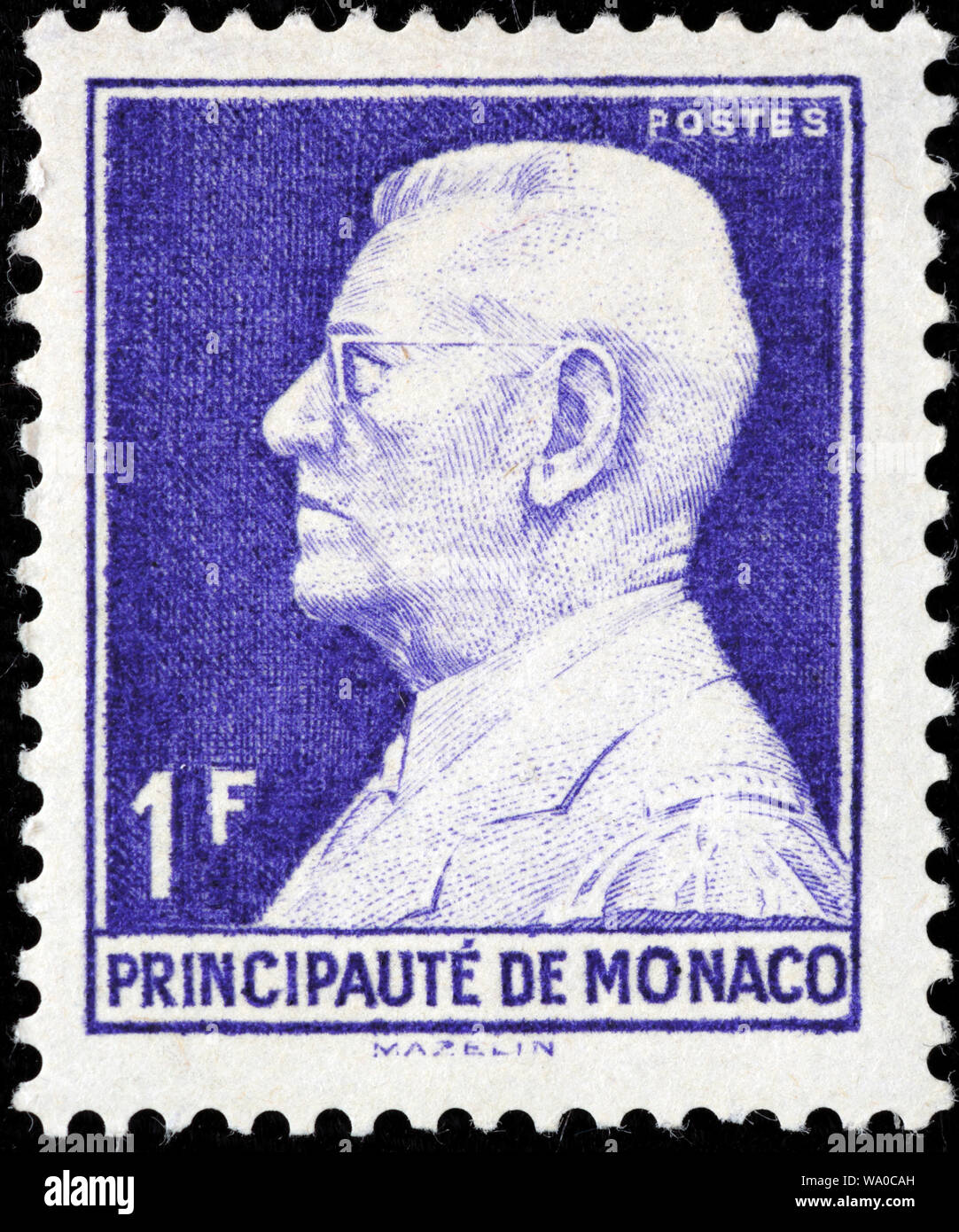 Postage stamp monaco hi-res stock photography and images - Alamy