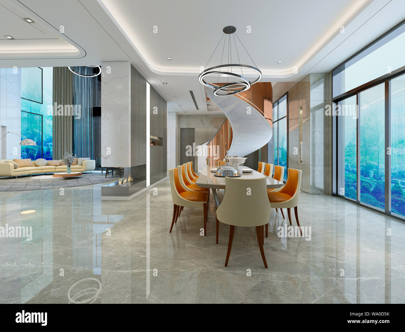3d modern design hi-res stock photography and images - Alamy