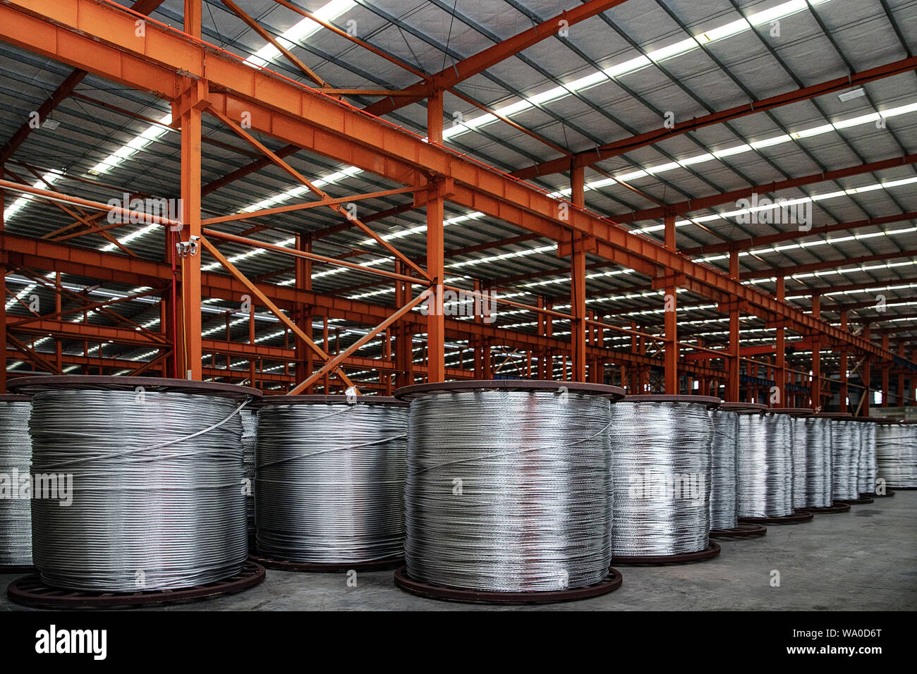 Chongqing factory cable workshop Stock Photo - Alamy