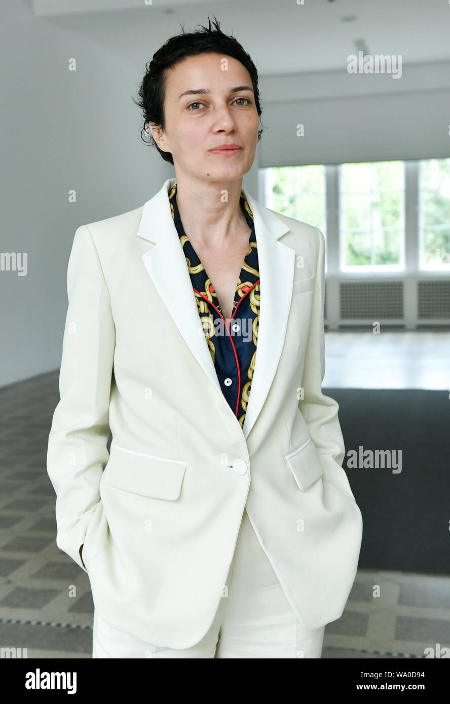 Berlin, Germany. 15th Aug, 2019. The artist Flaka Haliti is at the ...