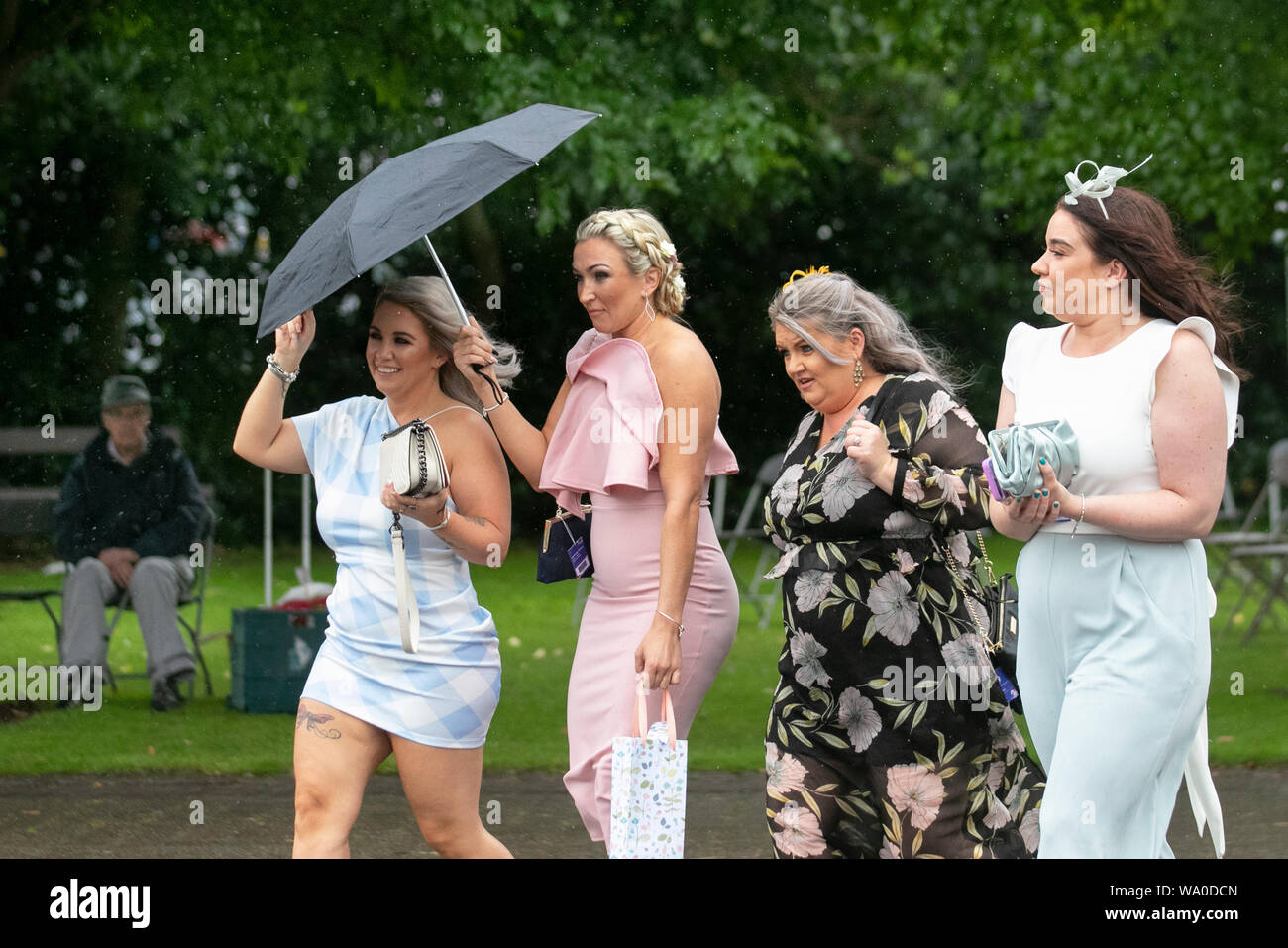 Southport, Merseyside. UK Weather. 16th August, 2019. Washout ...