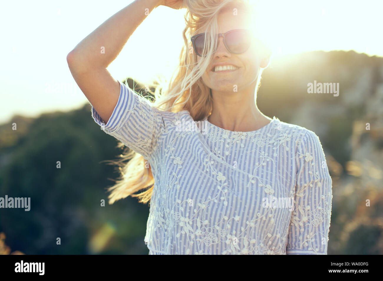 Sunbeam hair hi-res stock photography and images - Alamy