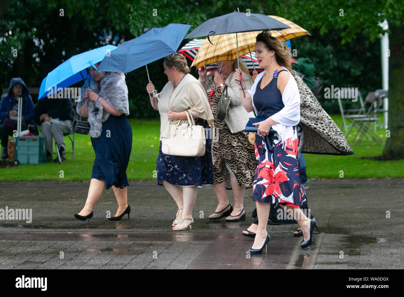 Southport, Merseyside. UK Weather. 16th August, 2019. Washout ...