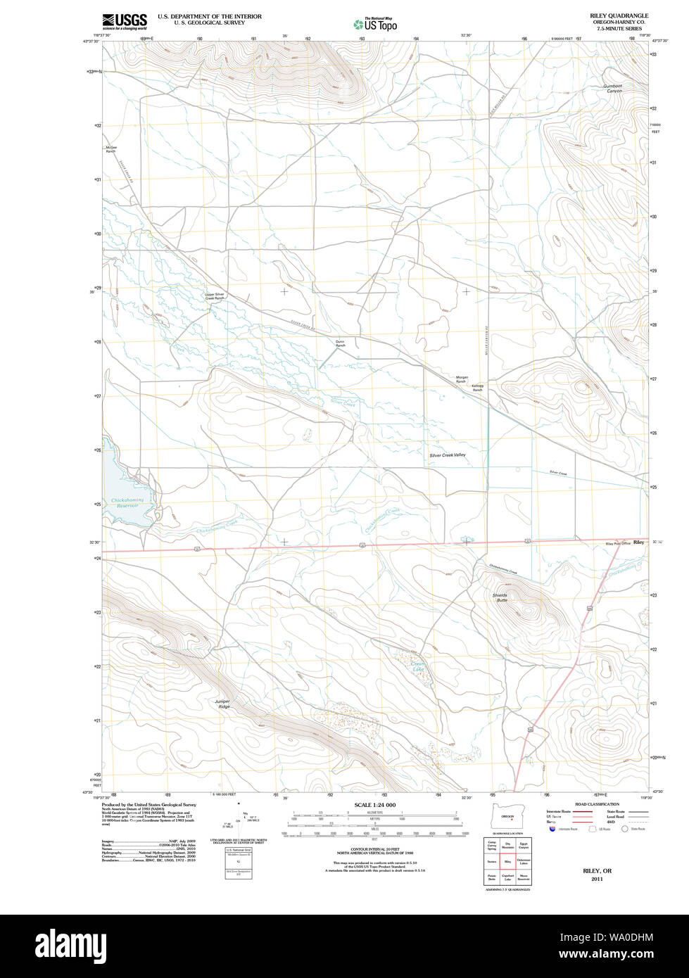 Map of riley hi-res stock photography and images - Alamy
