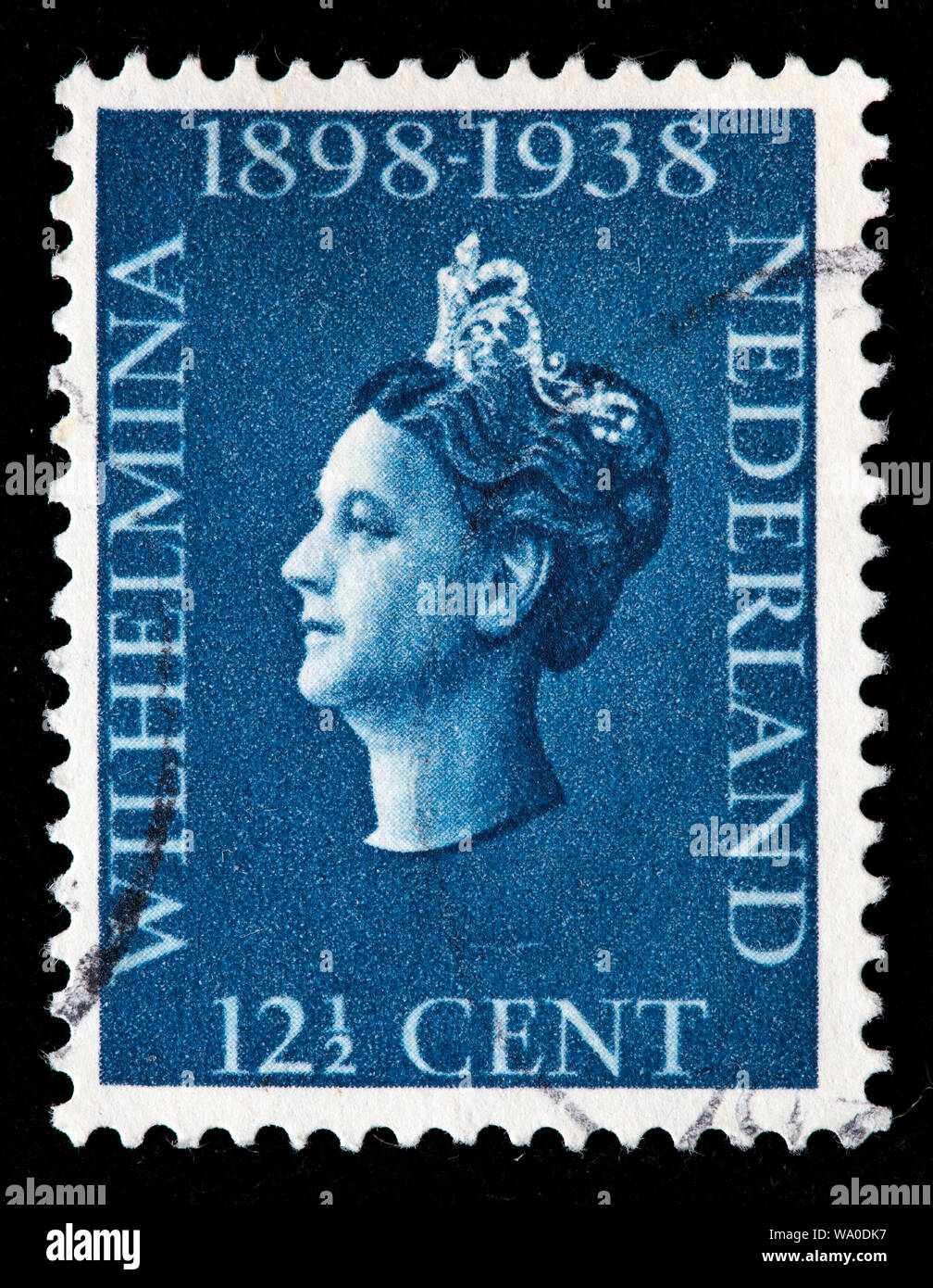 Netherlands queen wilhelmina stamp hi-res stock photography and images ...