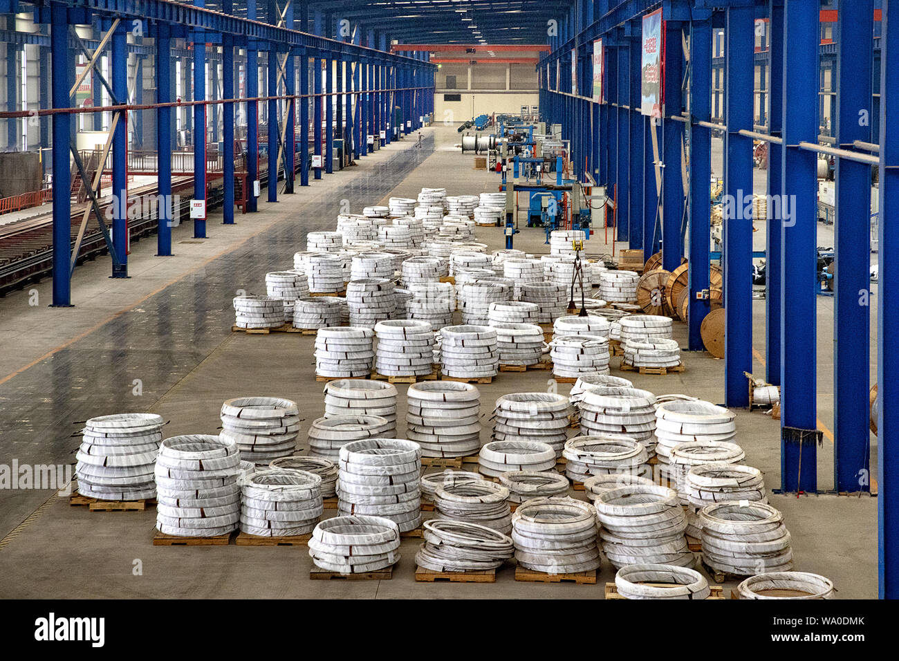 Chongqing factory cable workshop Stock Photo - Alamy