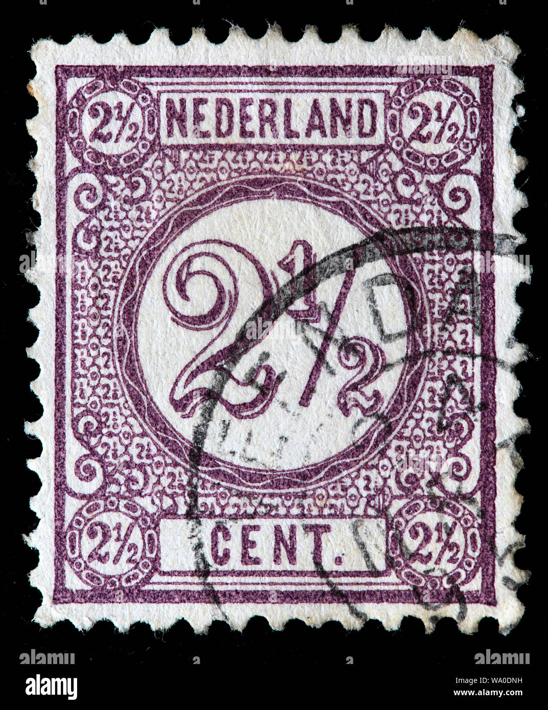 Vintage dutch postage stamp hi-res stock photography and images - Alamy