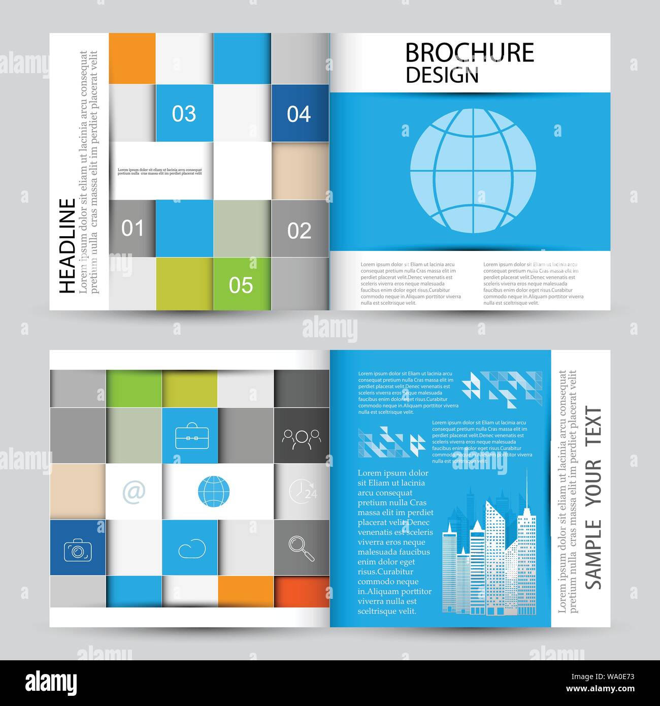 Brochure book cover hi-res stock photography and images - Alamy