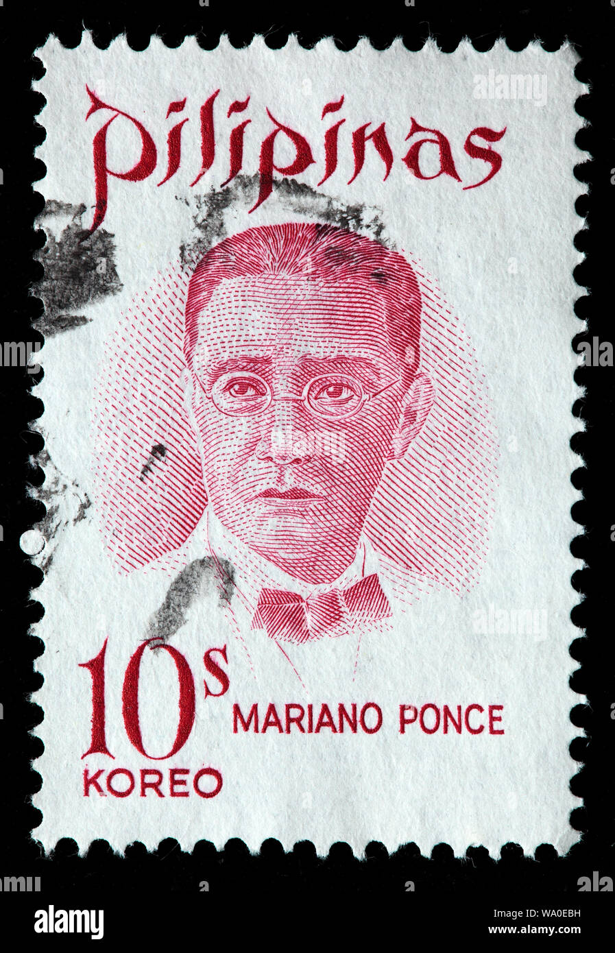 Philippines postage stamp hi-res stock photography and images - Alamy