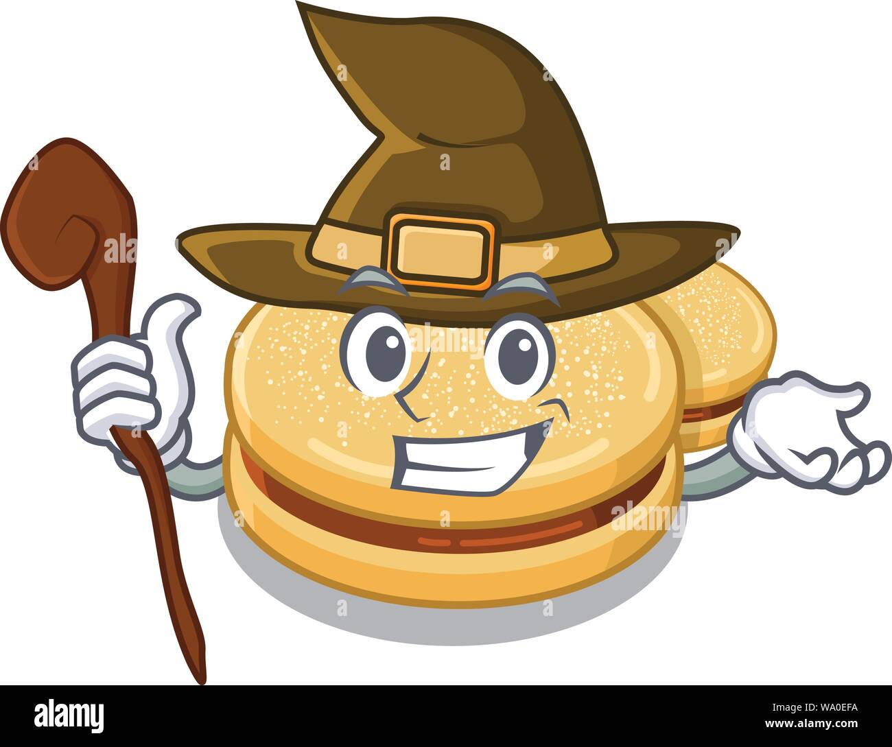 Witch alfajores are baked in character ovens Stock Vector Image & Art ...