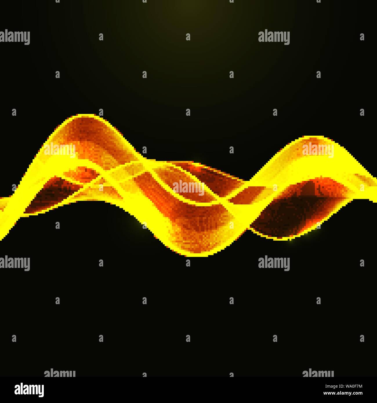 Gold glitter abstract waves of smoke Stock Vector Image & Art - Alamy