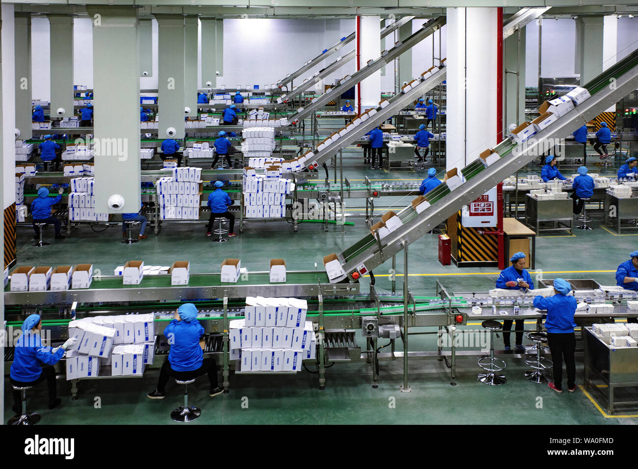 Chongqing liquor factory workshop Stock Photo - Alamy