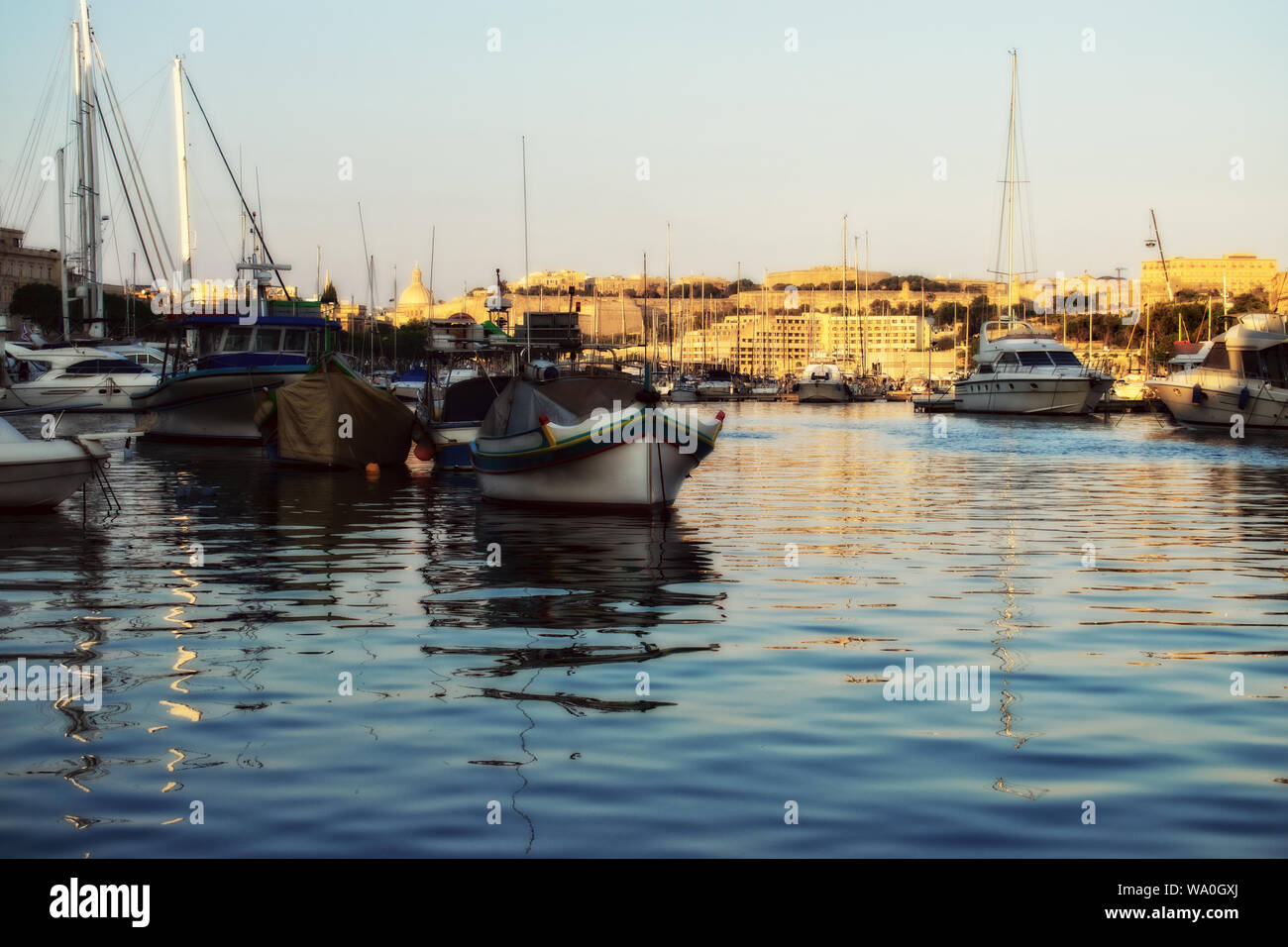 A Yacht Marina in Msida, Malta Stock Photo - Alamy