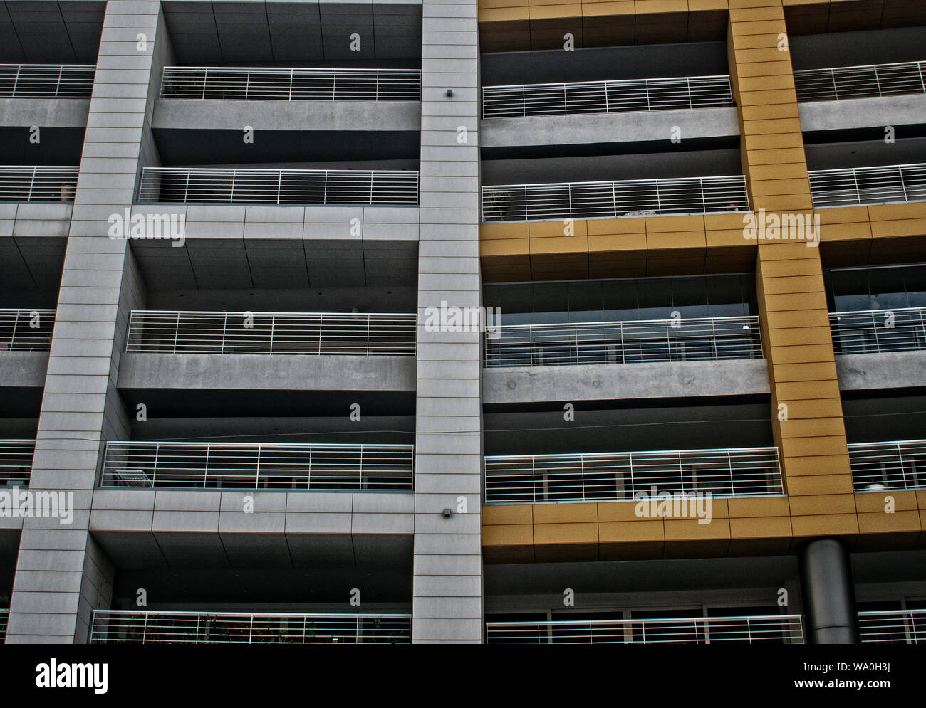 Balconies modern apartment buildings hi-res stock photography and ...