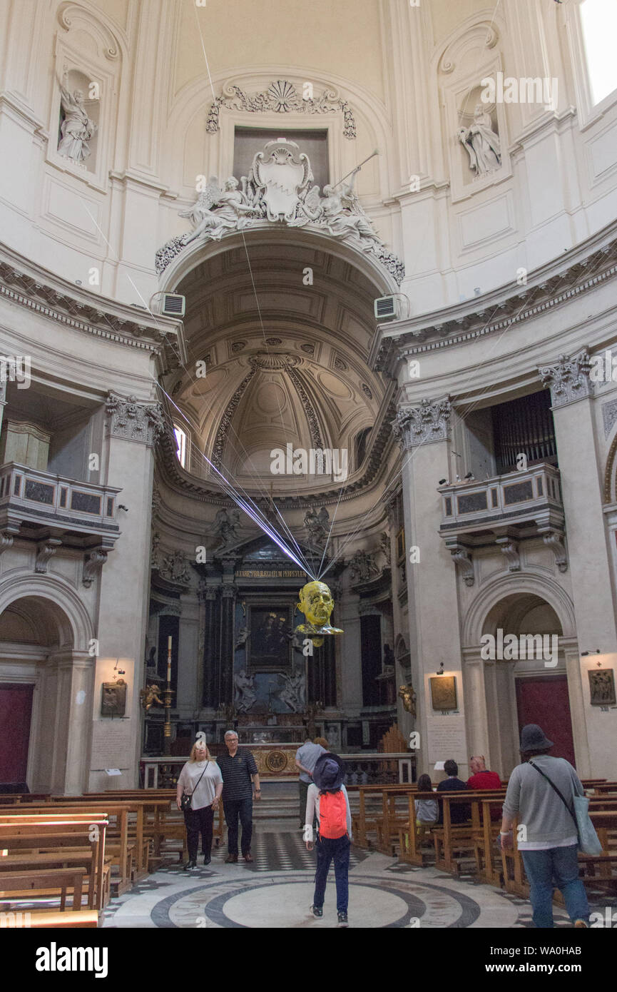 Inside of santa maria del popolo hi-res stock photography and images ...