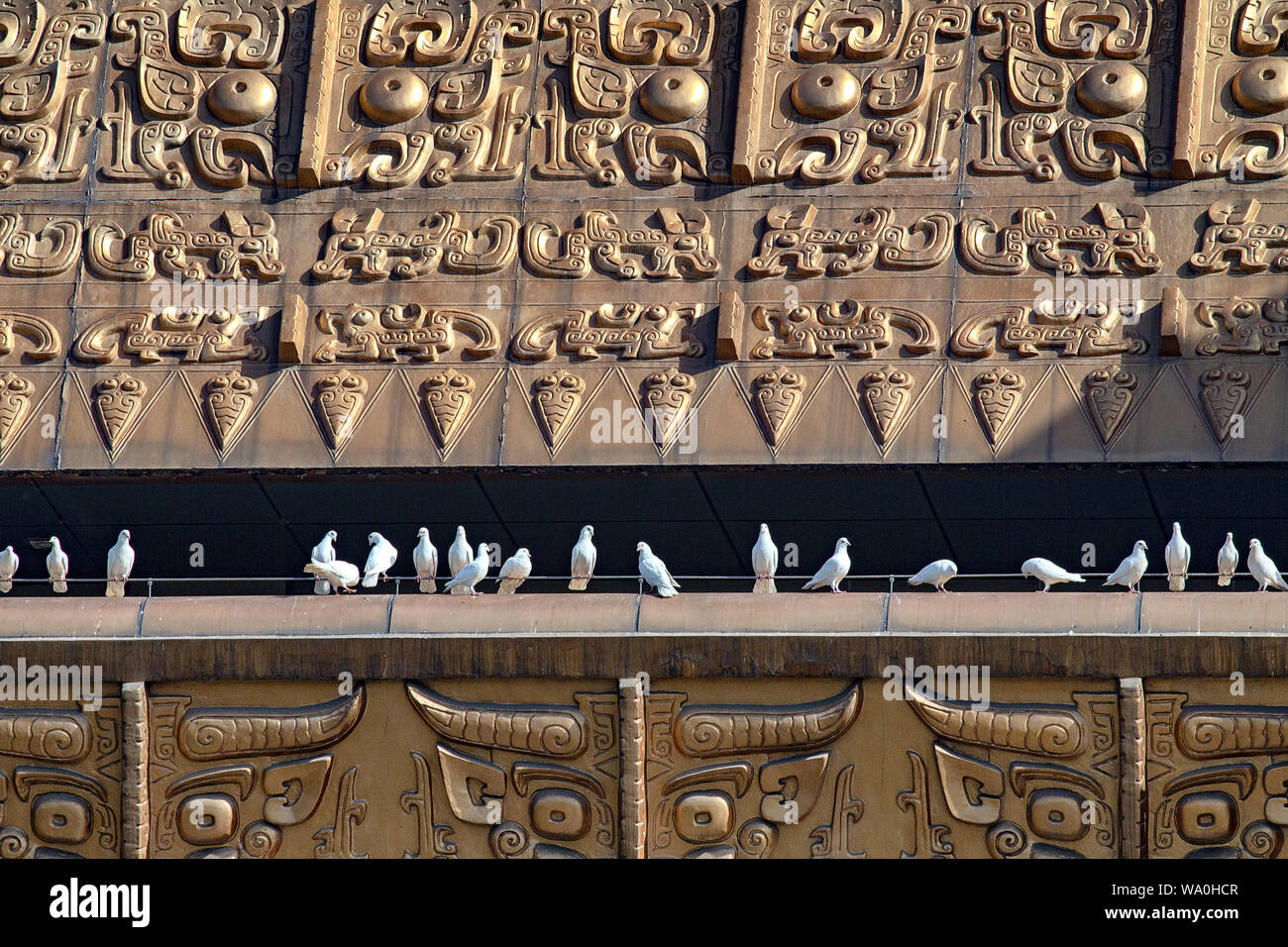The museum of Chinese text Stock Photo - Alamy