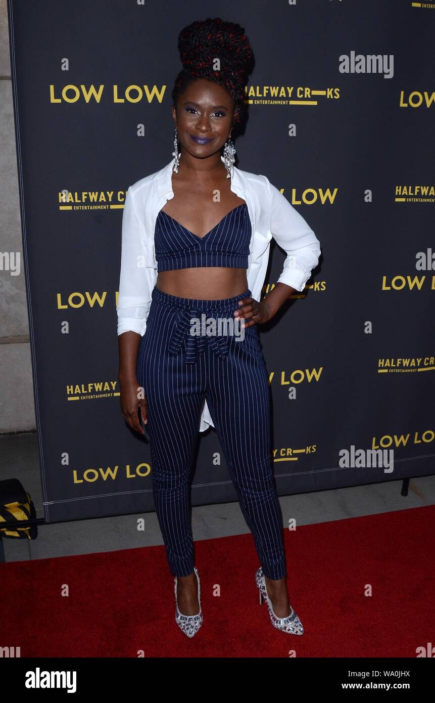 Los Angeles, CA. 15th Aug, 2019. Kacie Rogers at arrivals for LOW LOW ...