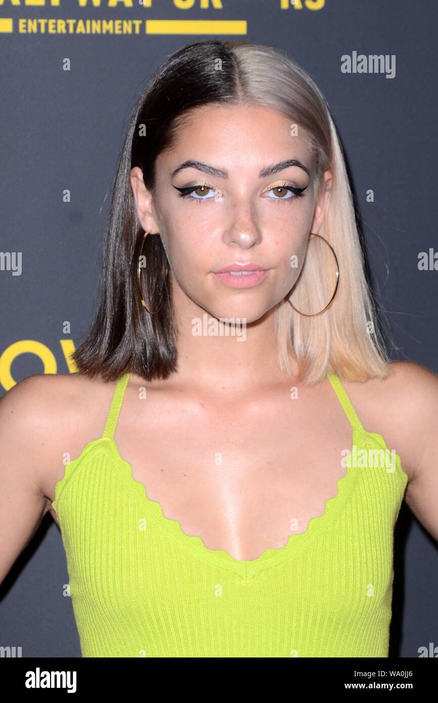 Los Angeles, CA. 15th Aug, 2019. Hannah Abeel at arrivals for LOW LOW ...