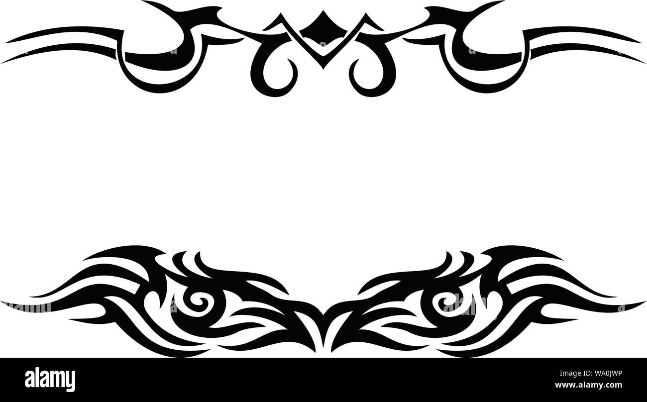 tribal tattoo vector design Stock Vector Image & Art - Alamy