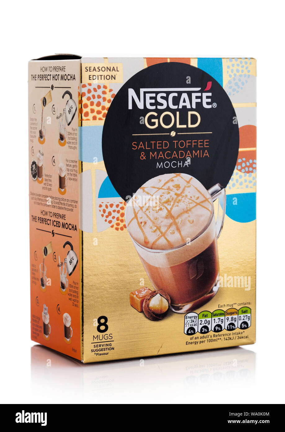 Nescafe gold cappuccino Cut Out Stock Images & Pictures - Alamy