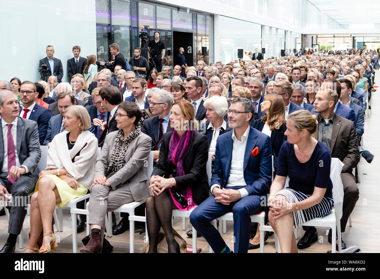 Kiel, Germany. 16th Aug, 2019. The chairman of the board of the ...