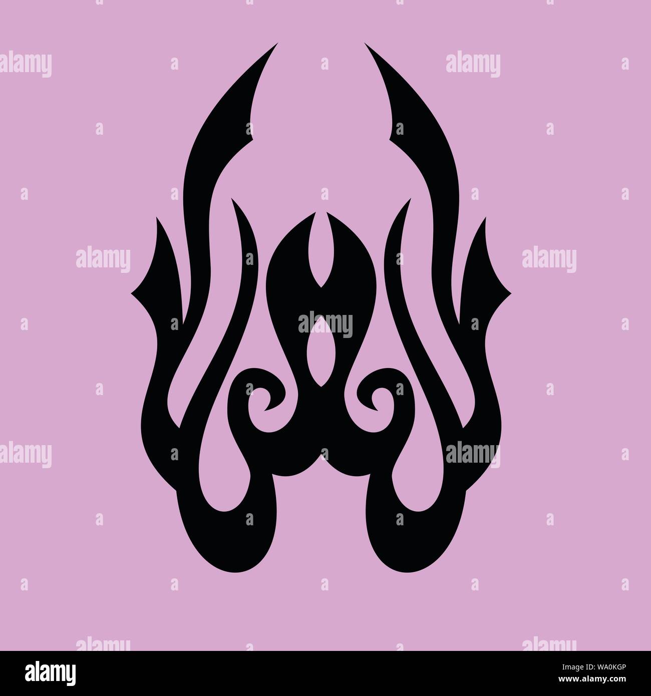 tribal tattoo vector design Stock Vector Image & Art - Alamy