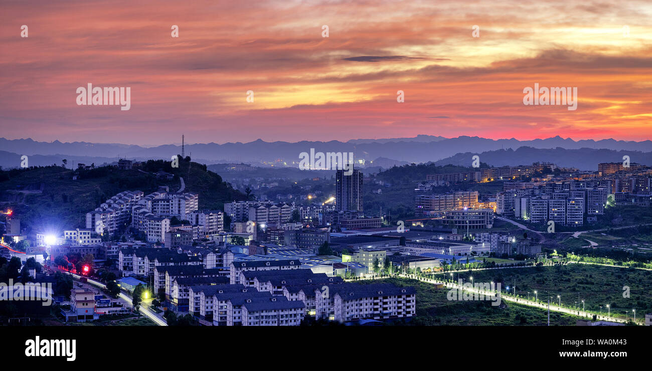 Chongqing new countryside Stock Photo - Alamy